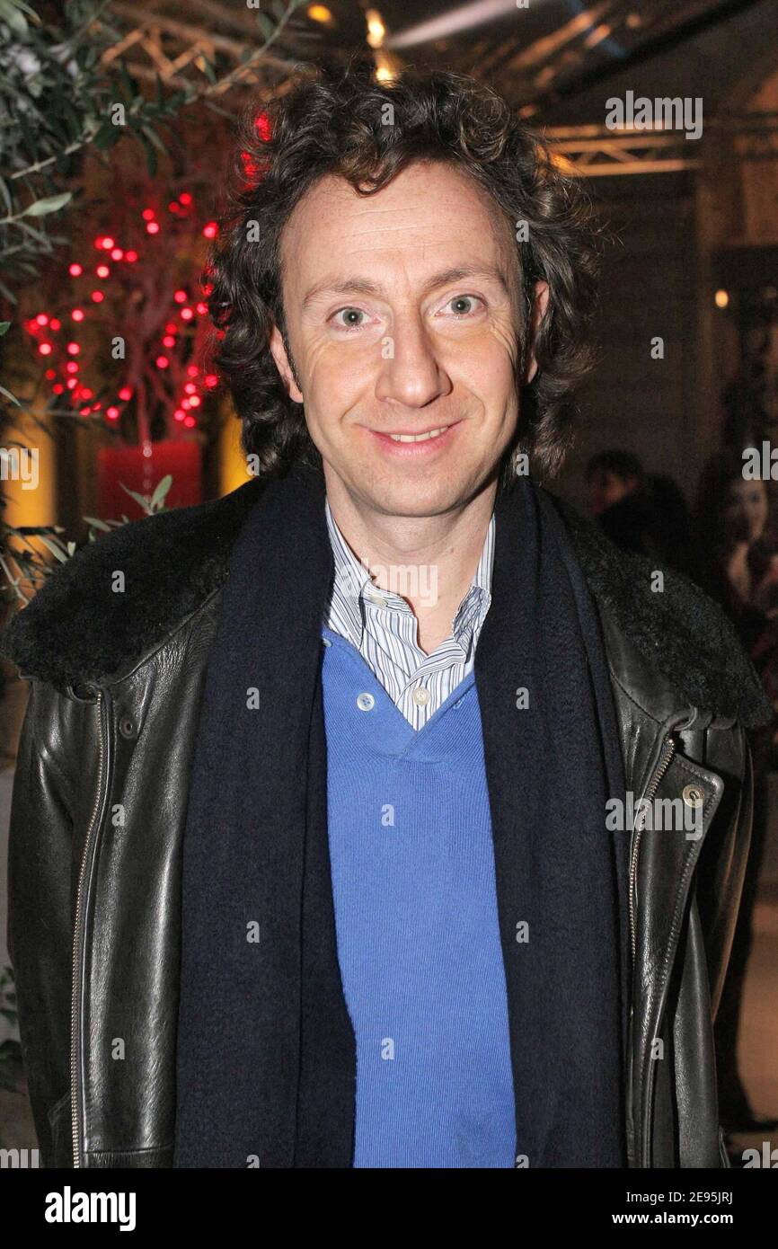 French TV presenter Stephane Bern attends the 'Hotel Westin Paris' (ex ...