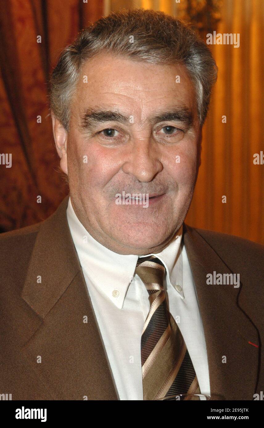 Citroen Sport team manager Guy Frequelin poses after FIA president Max ...