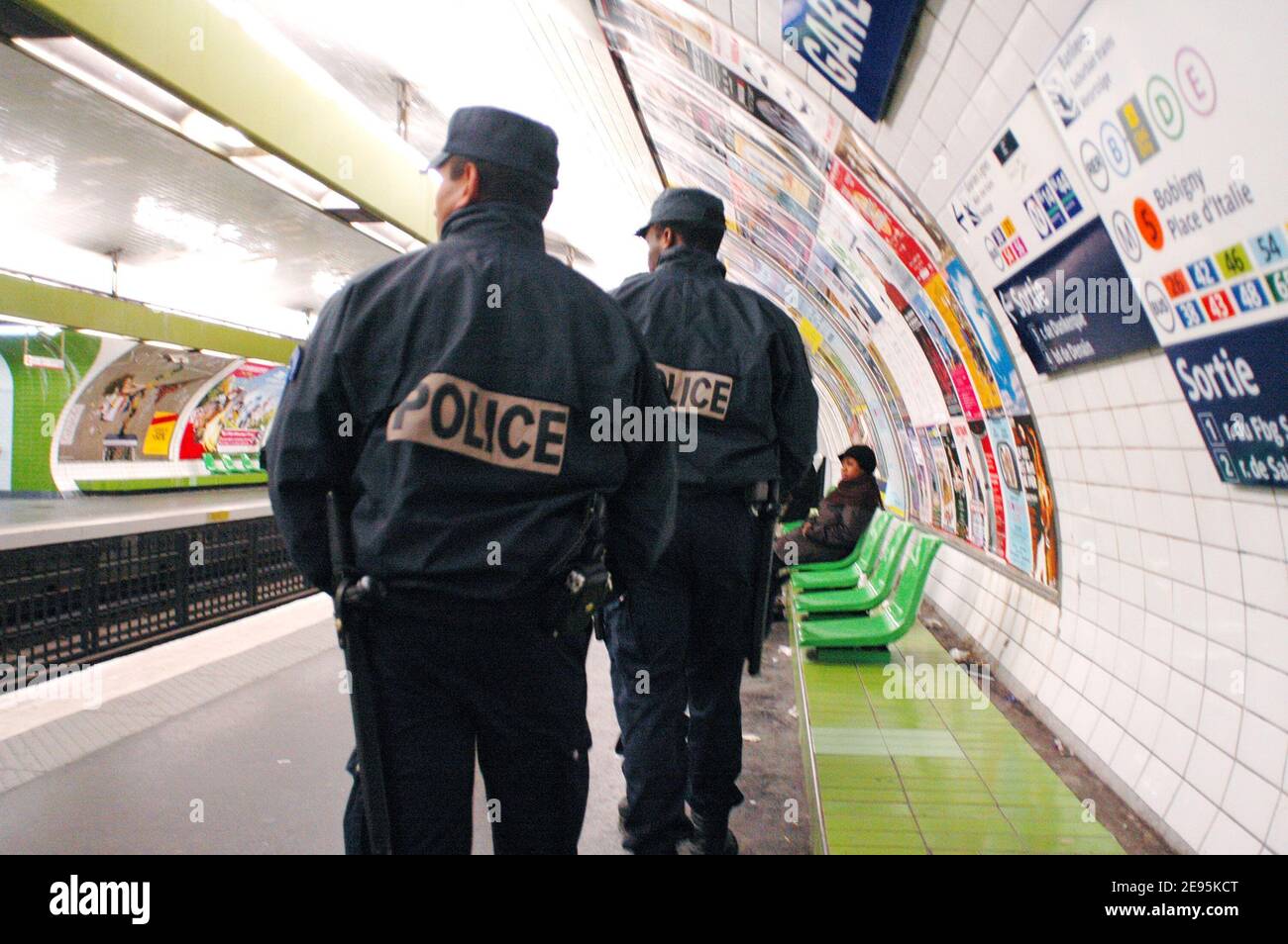 Illustration of security forces and police units in urban ...