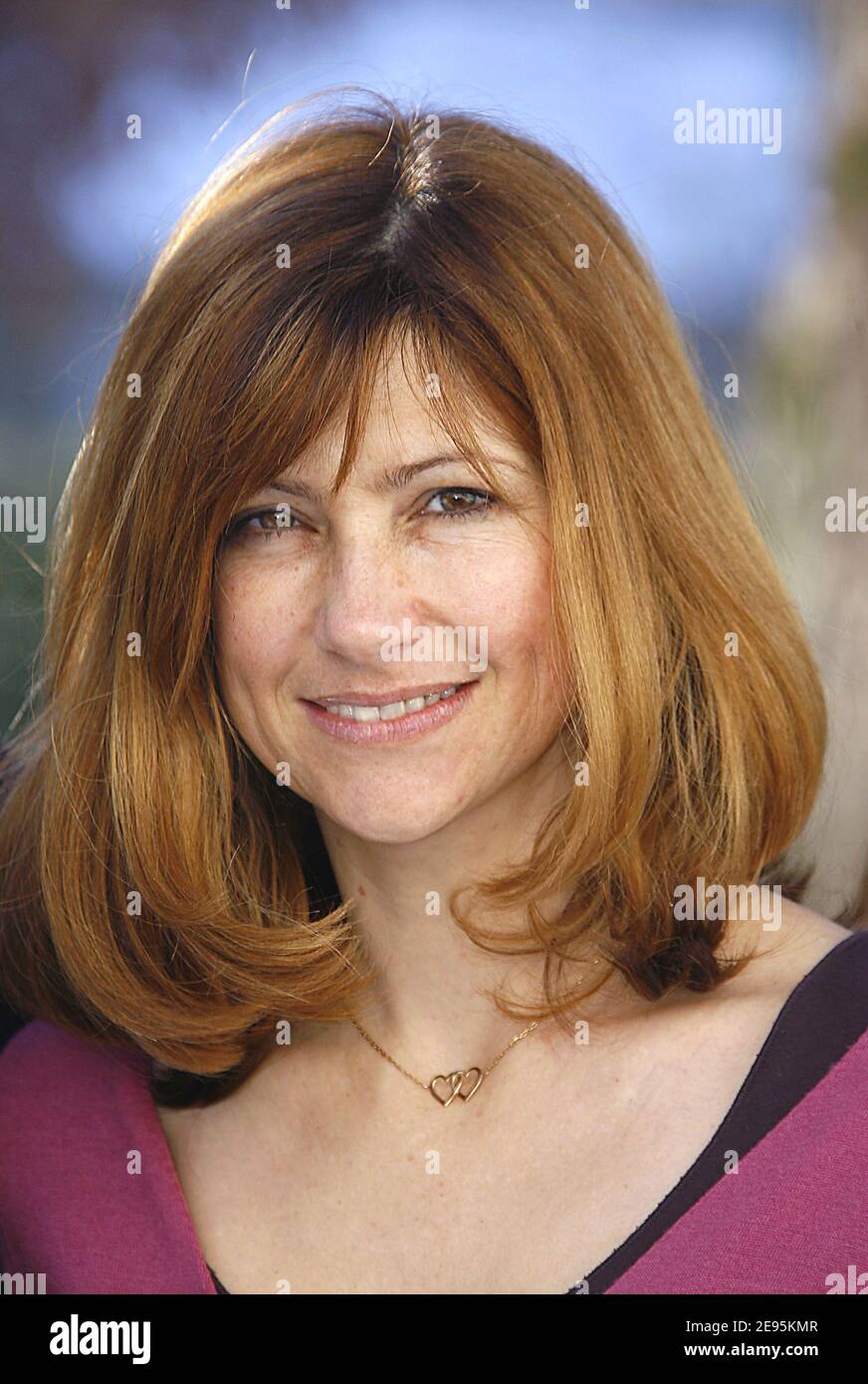 French actress Florence Pernel poses during the 8th Luchon ...