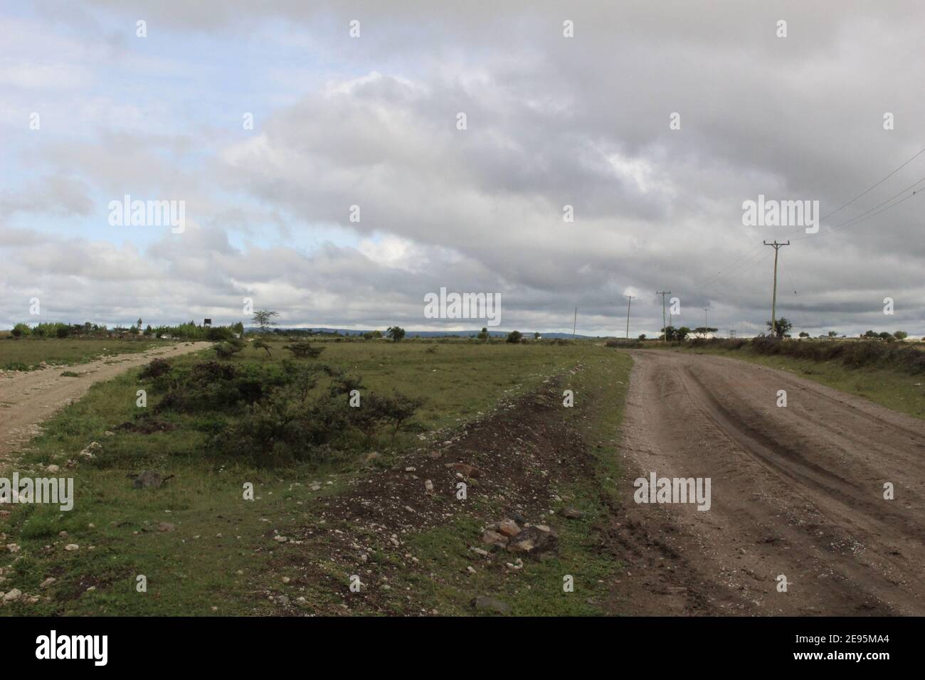 African country road Stock Photo - Alamy