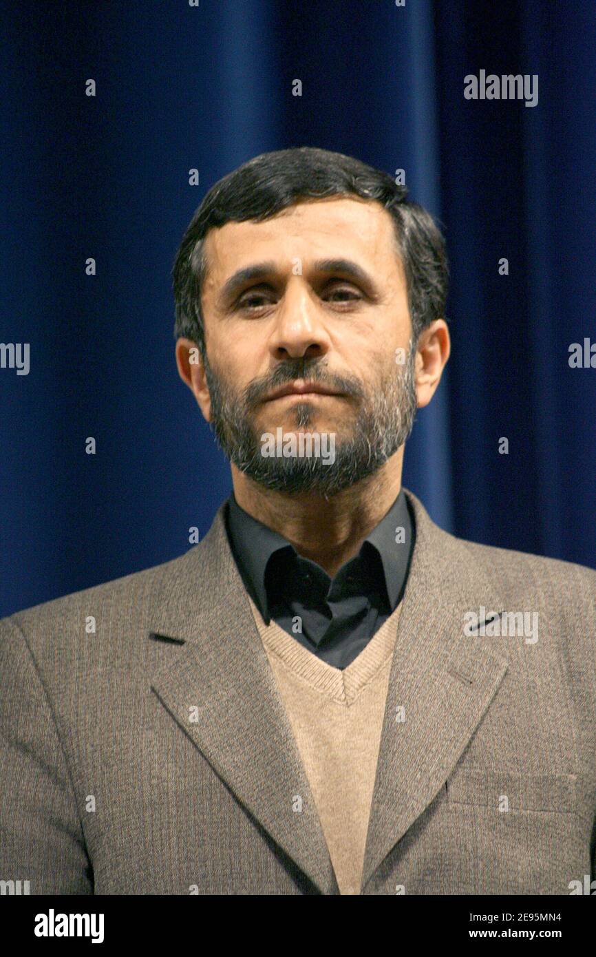 Mahmoud ahmadinejad hi-res stock photography and images - Alamy