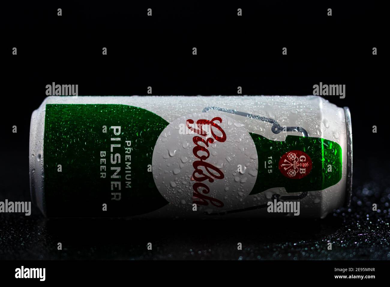 Grolsch premium lager beer can hi-res stock photography and images - Alamy