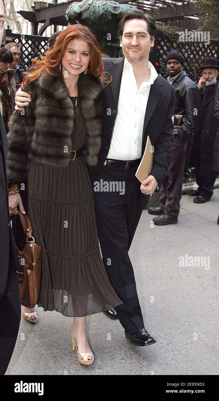 Actress debra messing husband daniel hi-res stock photography and ...