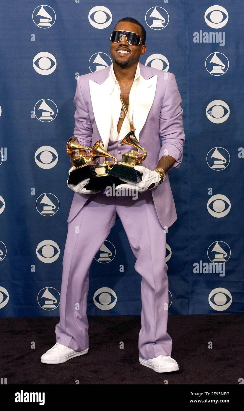 48th grammy kanye hi-res stock photography and images - Alamy