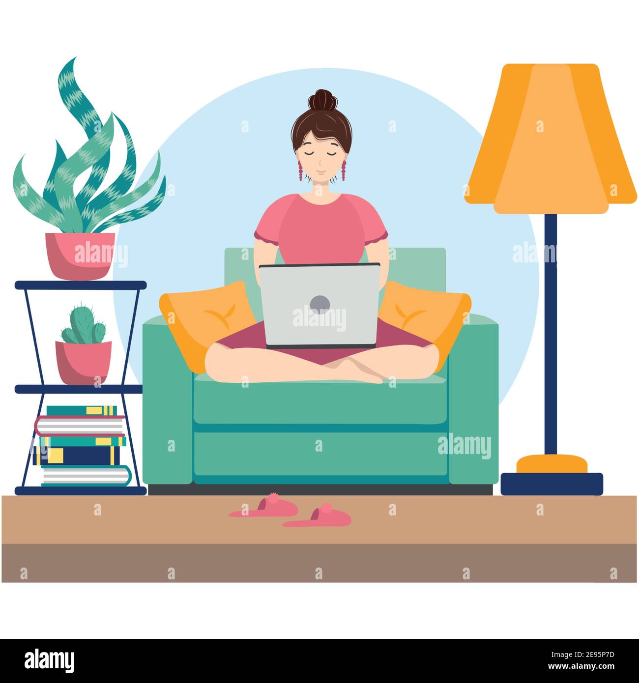 Daily life in covid 19 Stock Vector Images - Alamy