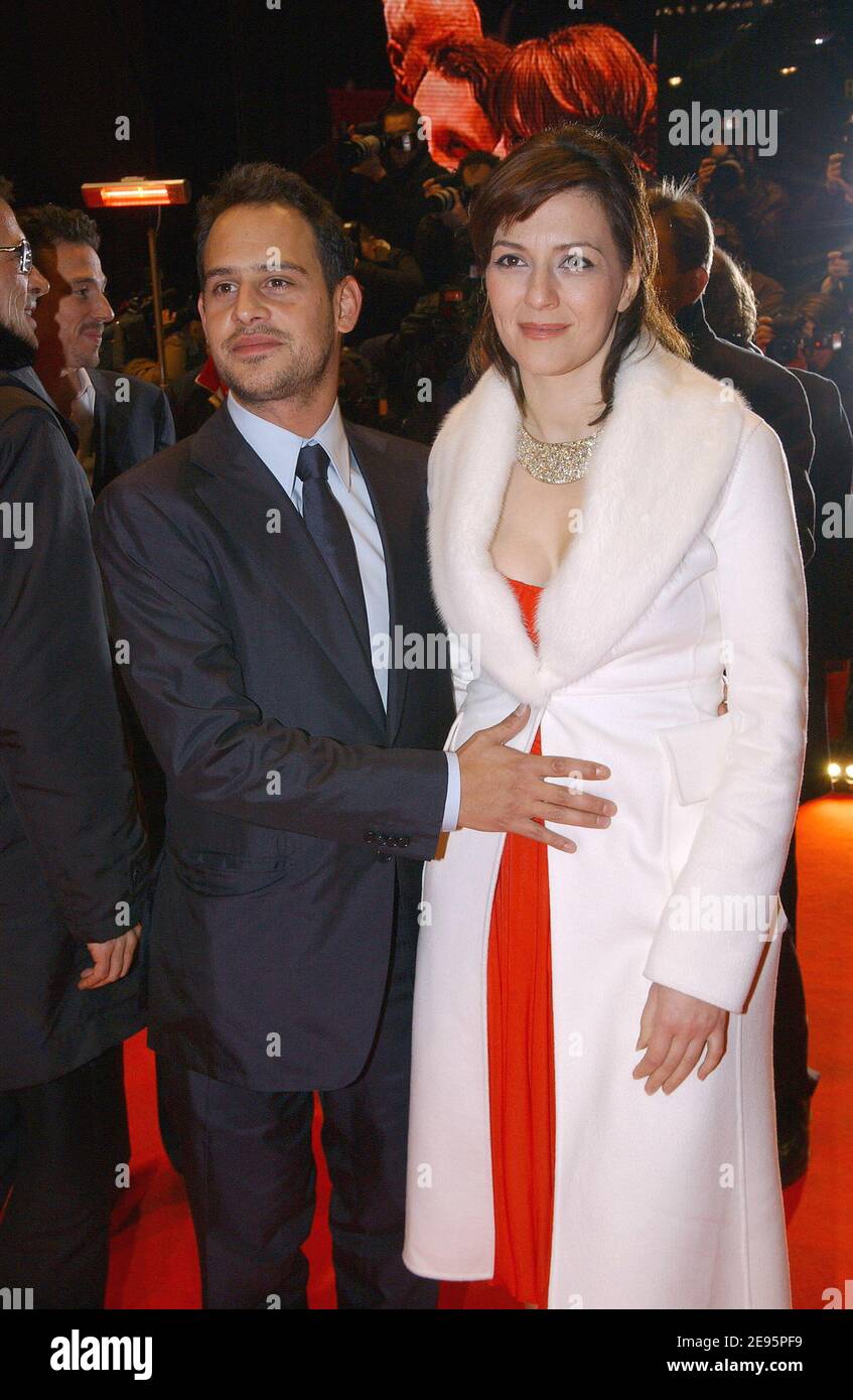 German actor Moritz Bleibtreu and German actress Martina Gedeck arrive ...