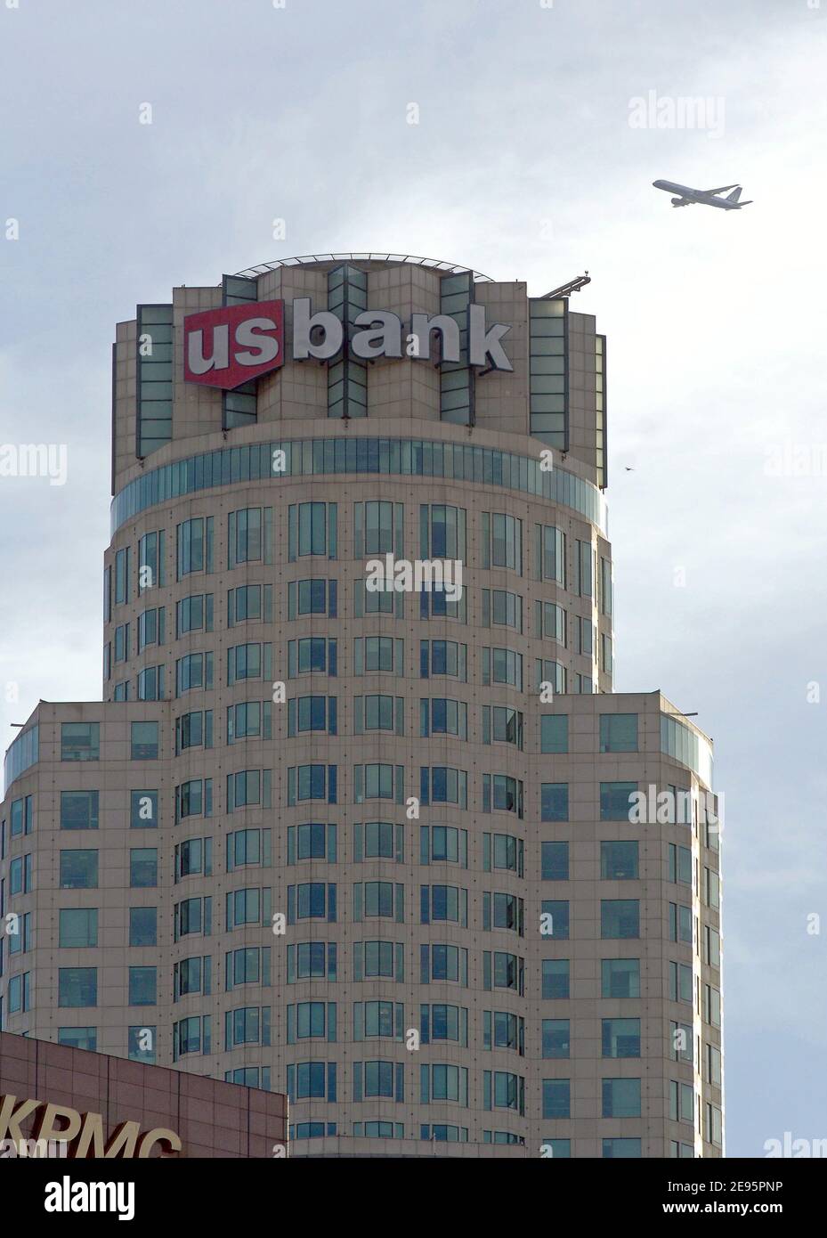 The U.S. Bank Tower, formerly known as the Library Tower, downtown Los ...