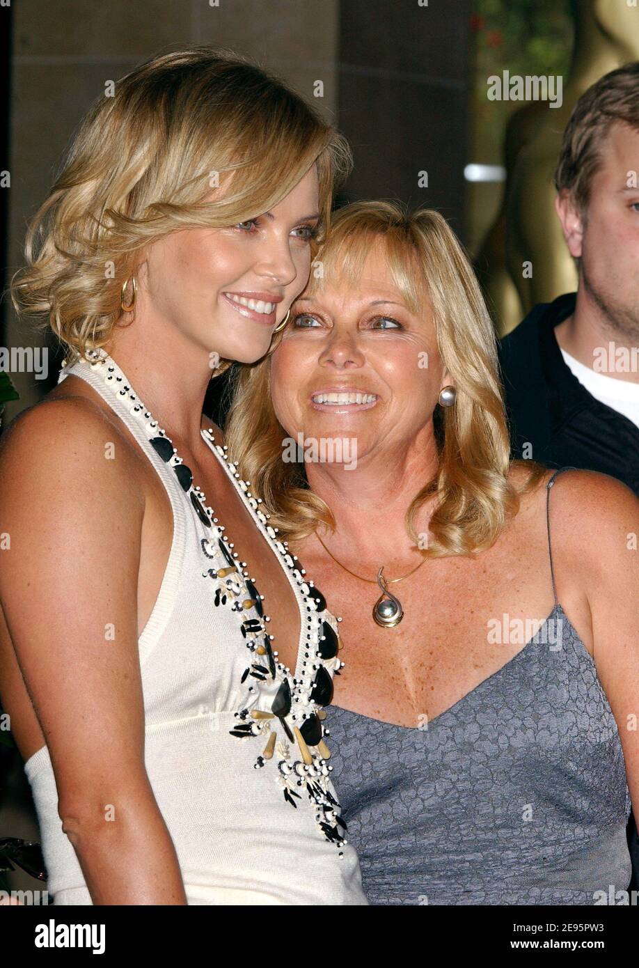 Charlize Theron and mother Gerda Theron attend the 78th Annual Academy ...