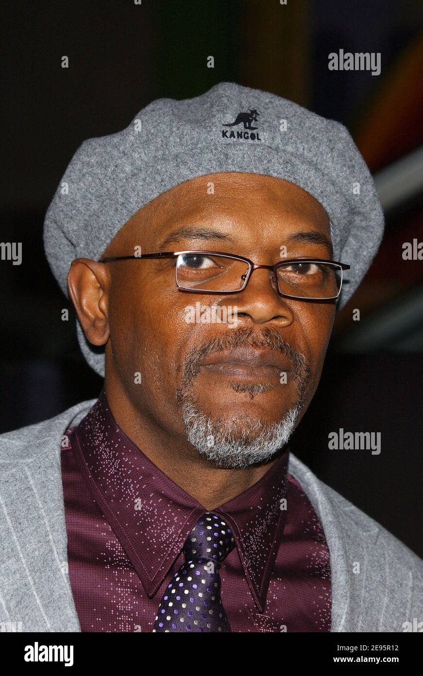 Actor and cast members Samuel L. Jackson poses for pictures as he ...