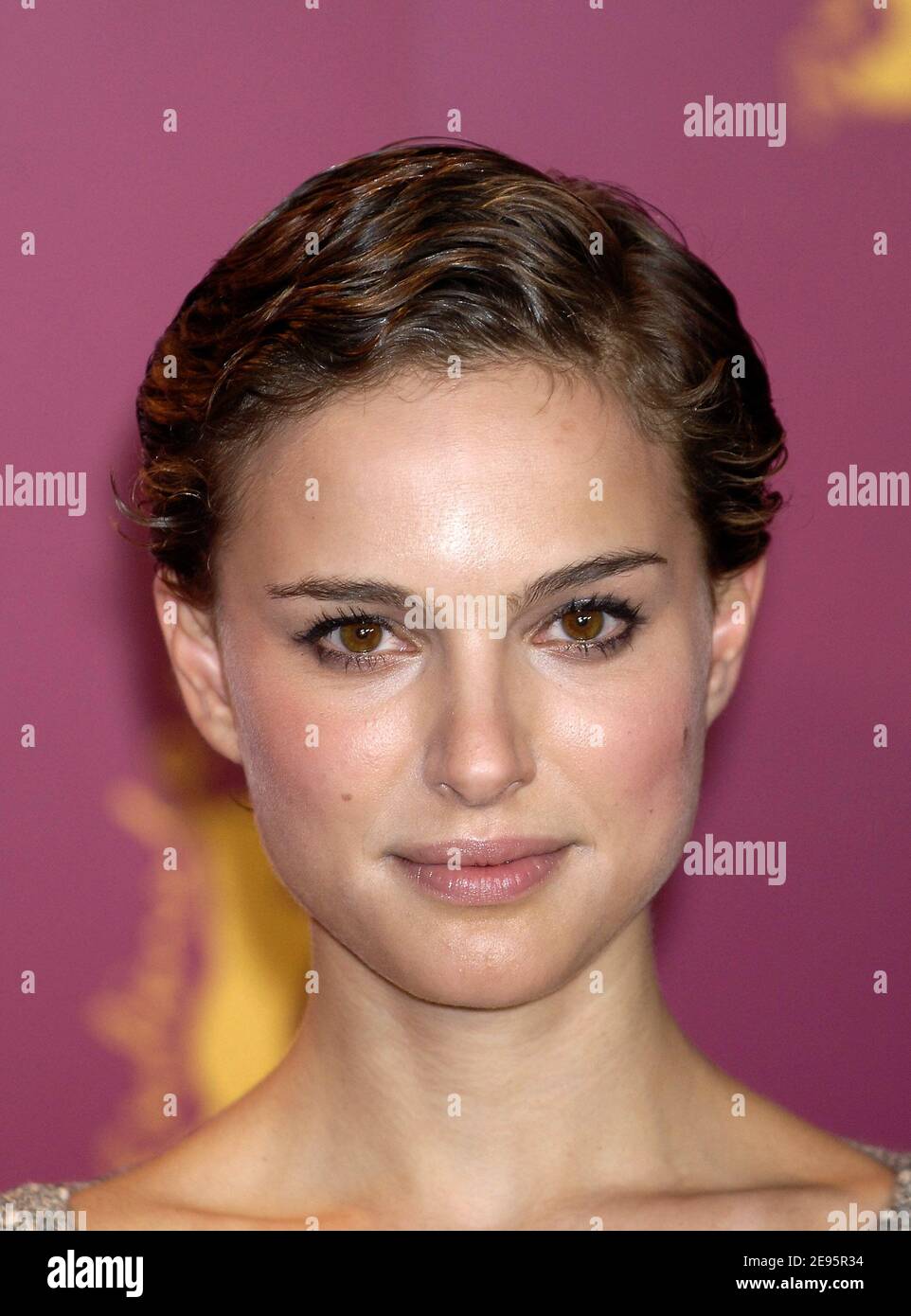 Actress Natalie Portman poses at the photocall for her film 'V for ...