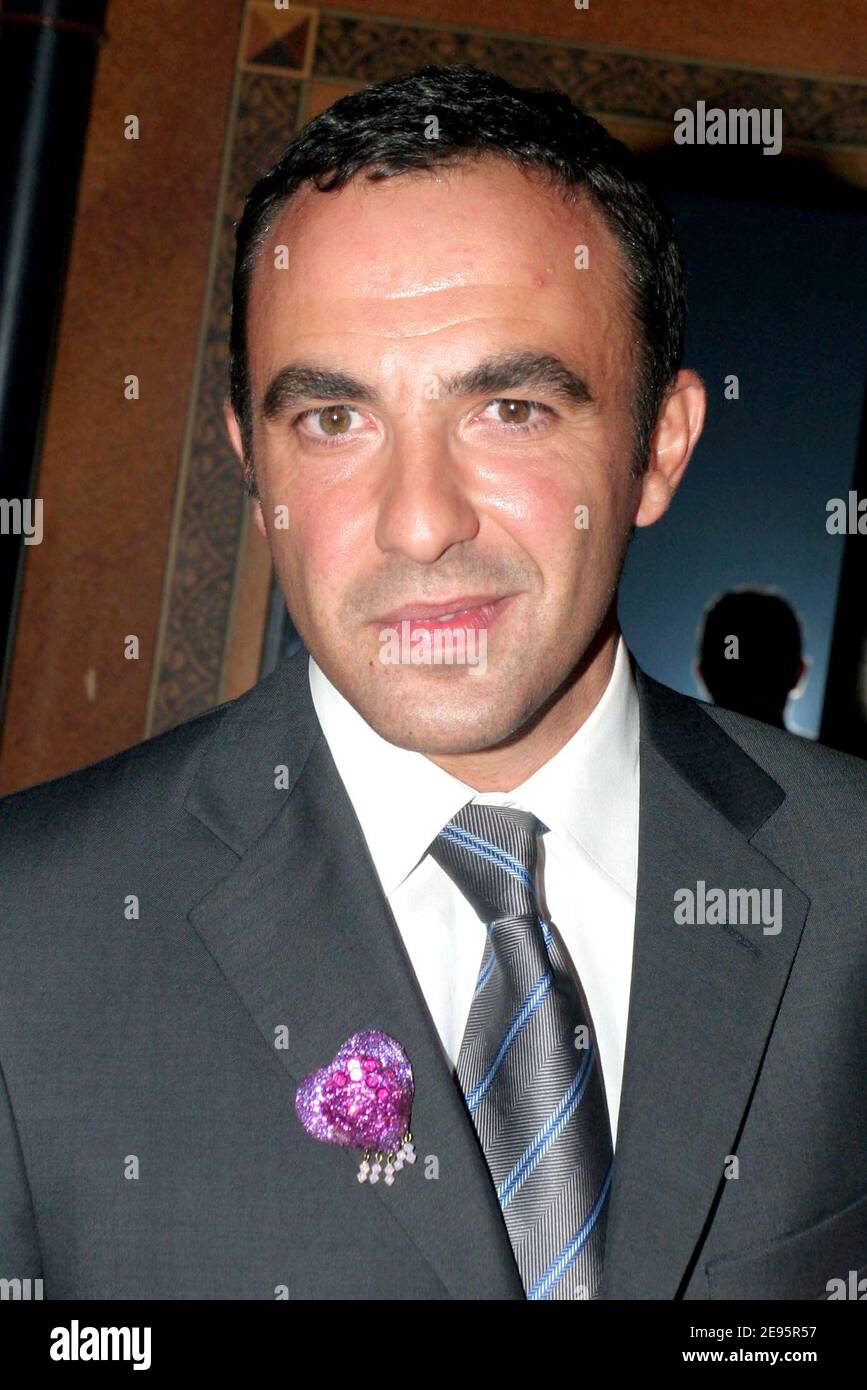 Greek born TV presenter Nikos Aliagas attends the 'Saint-Valentin ...