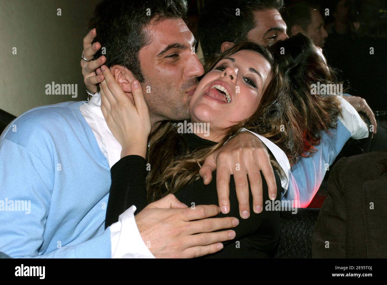 Star Academy contestant Alexia with her Boyfriend attend the 'Etoile ...
