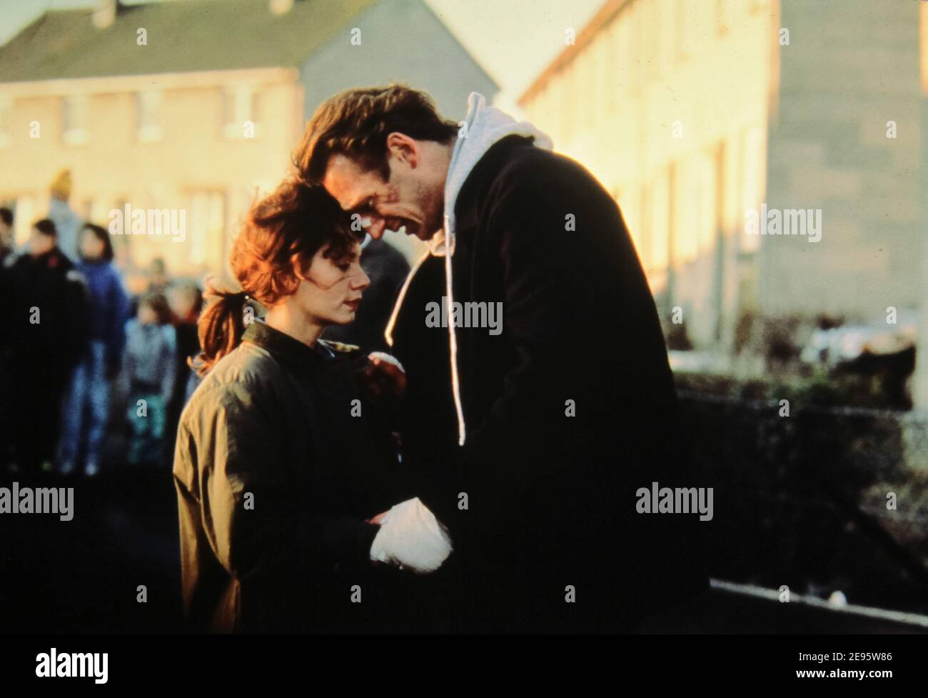 Joanne Whalley, Liam Neeson, "Crossing the Line" (1990) Miramax / File ...