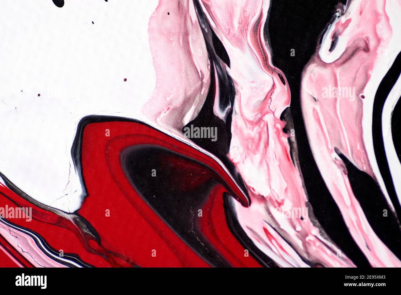 Photo of pour acrylic art picture texture. Artistic and colorful ...