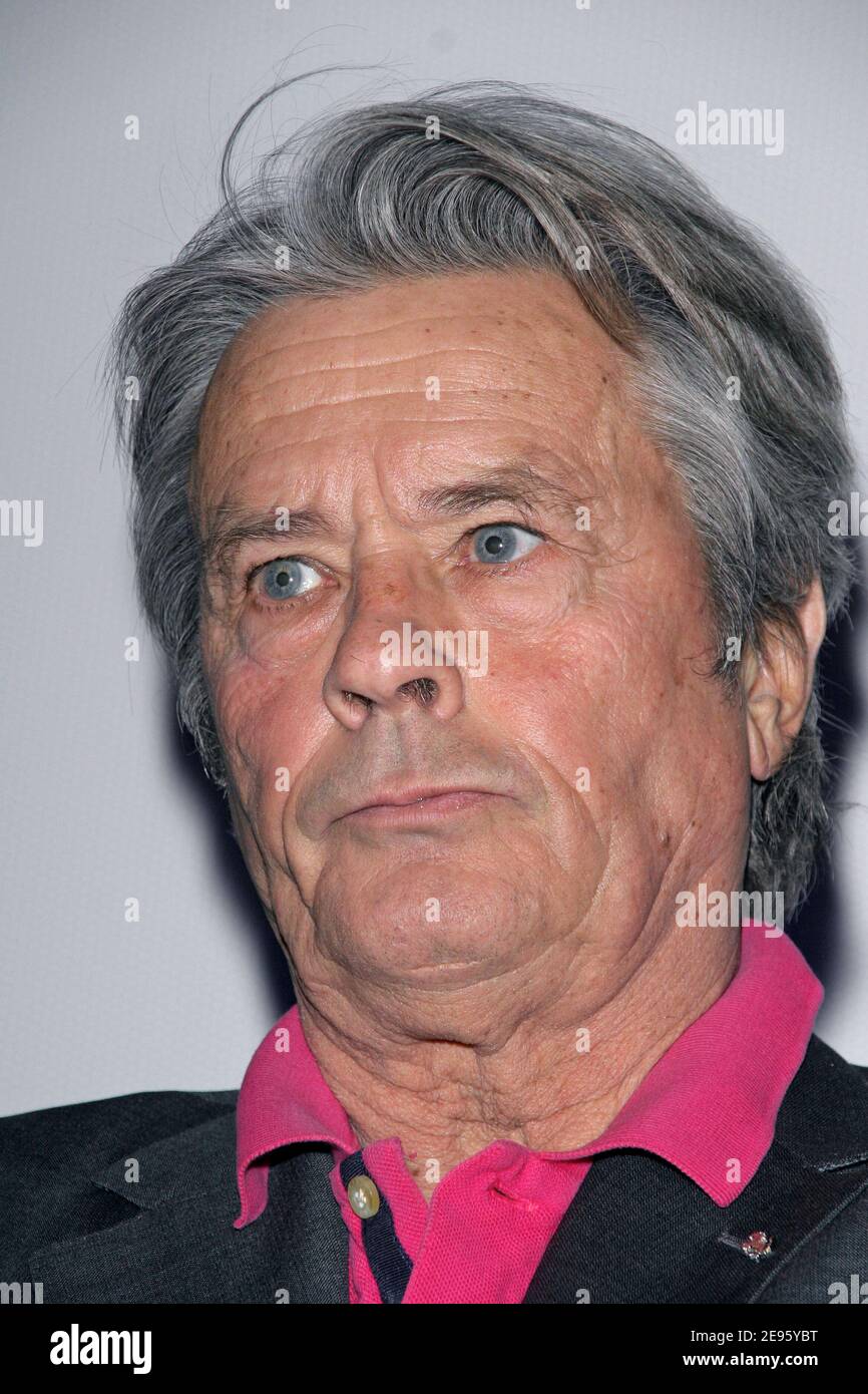 Legendary French actor Alain Delon attends the special screening of 'Le ...