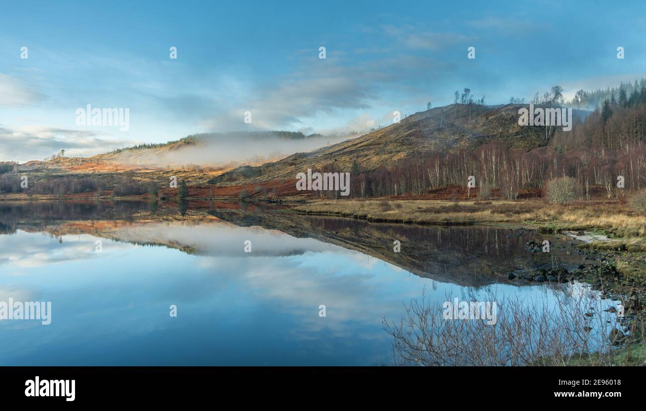 Scottish lochs and mountains hi-res stock photography and images - Alamy