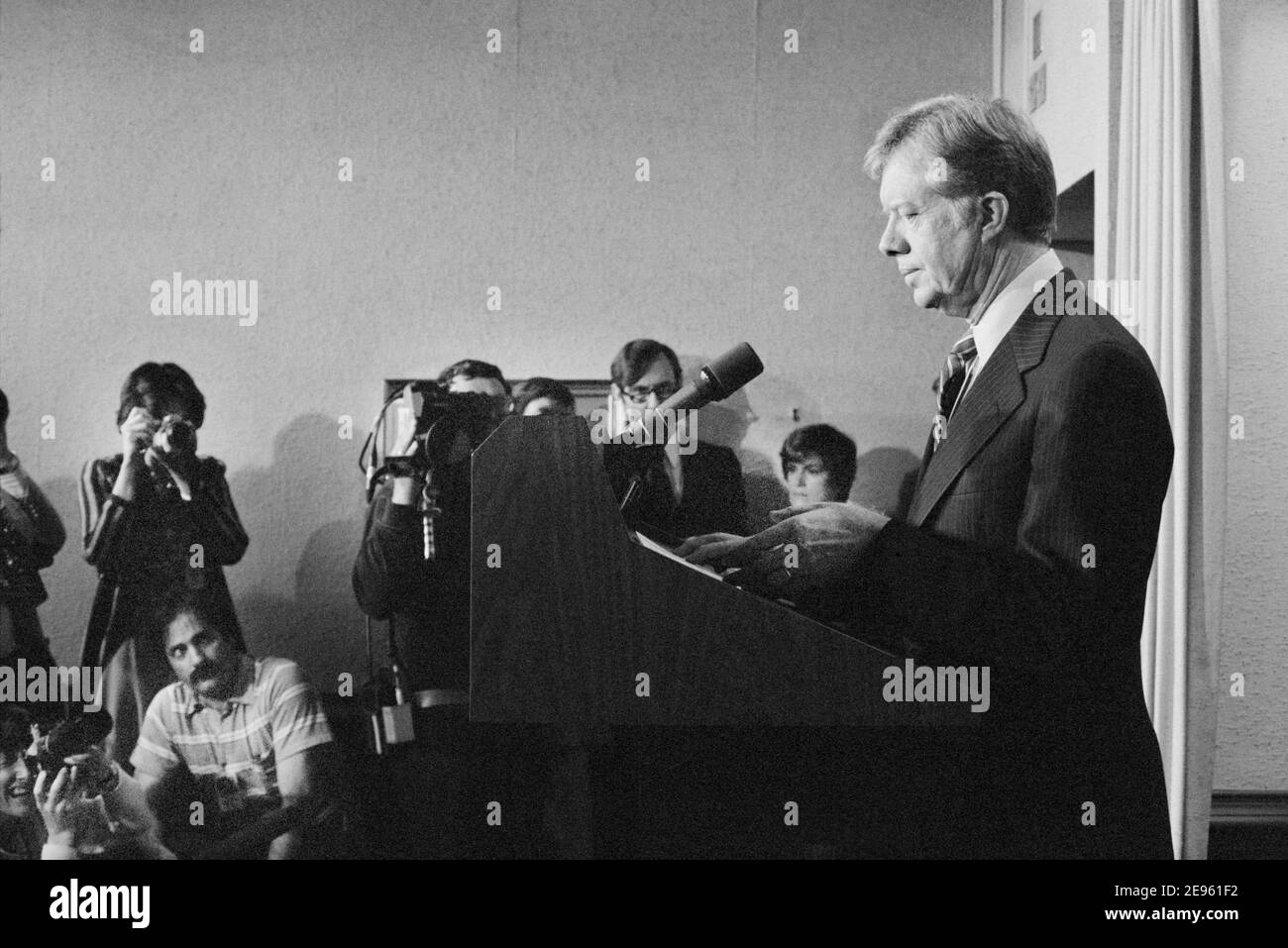 President jimmy carter 1980 hi-res stock photography and images - Alamy