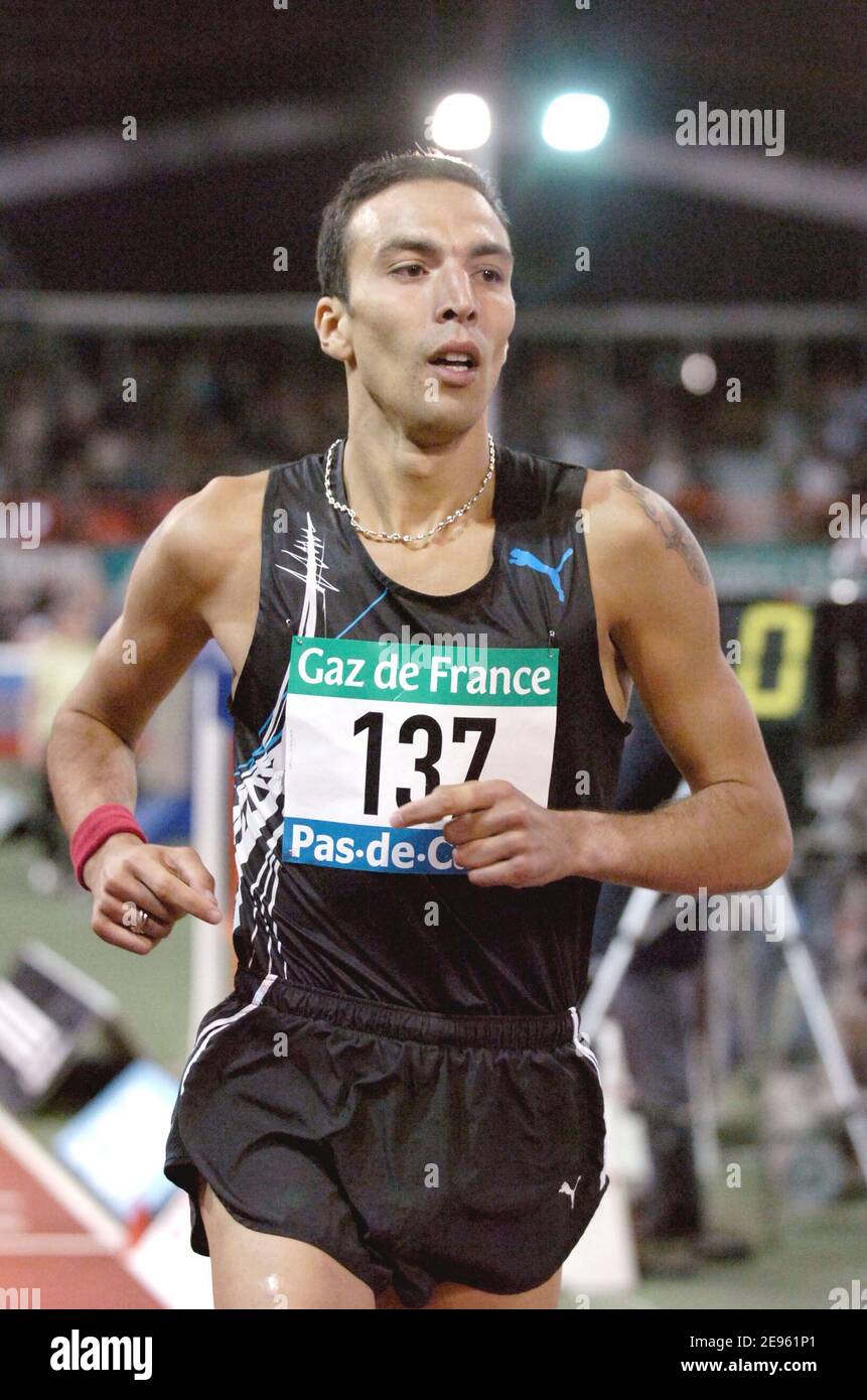 France's Bouabdellah Tahri competes on men's 2000 meters final during ...