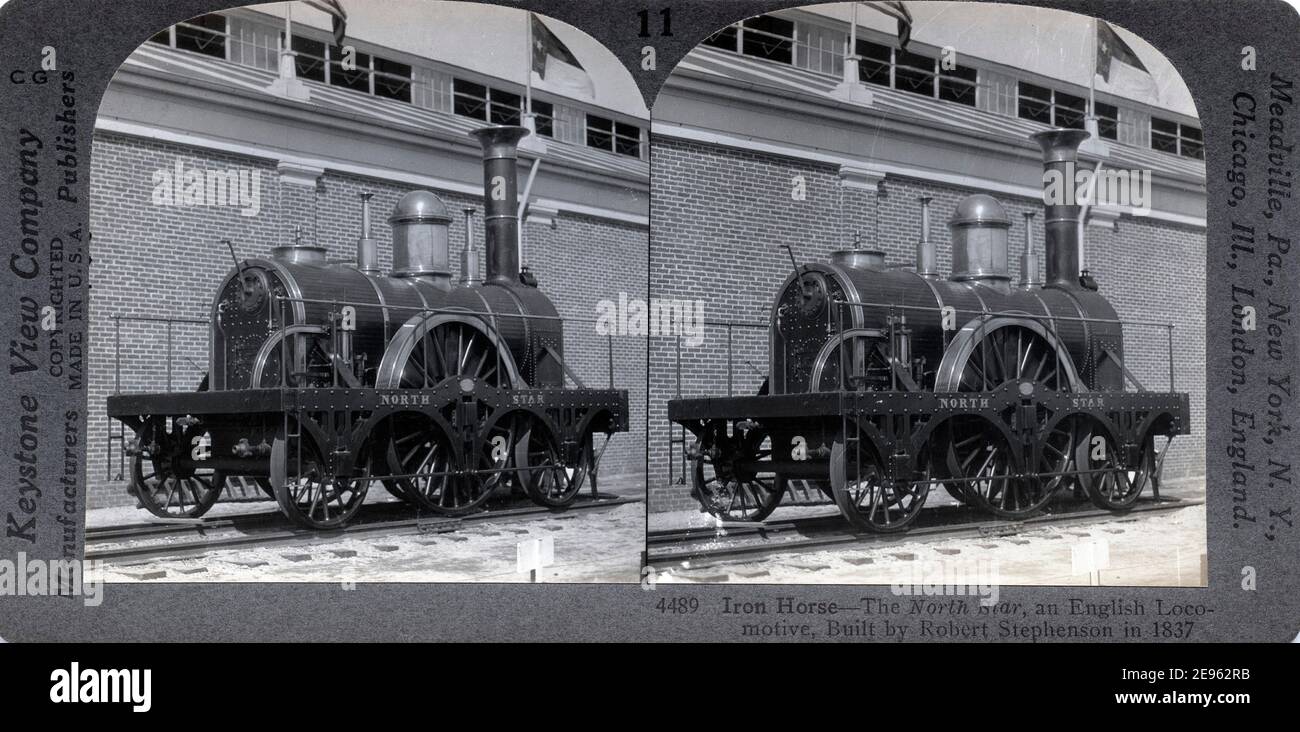 North star locomotive hi-res stock photography and images - Alamy