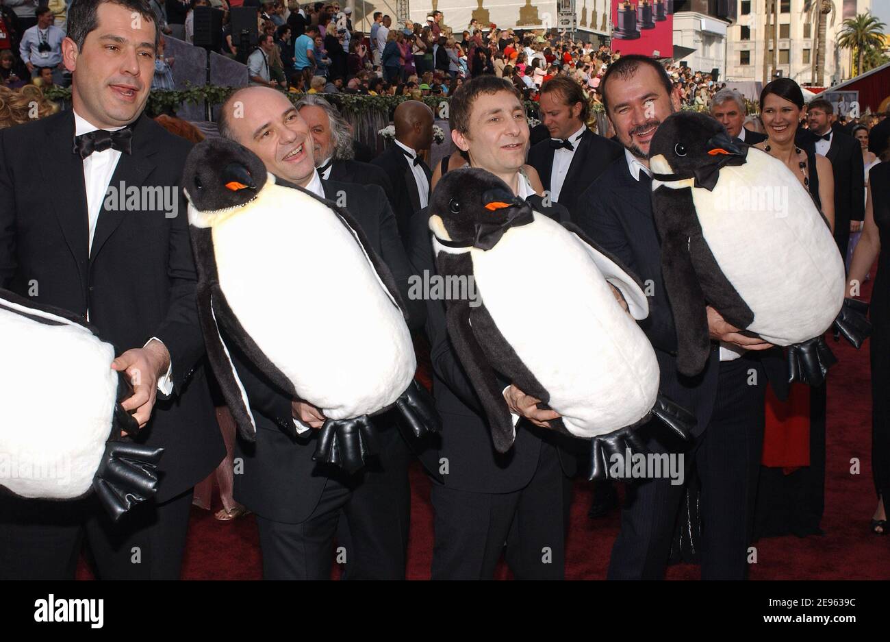 Luc Jacquet and Yves Darondeau, nominee Best documentary feature for ...