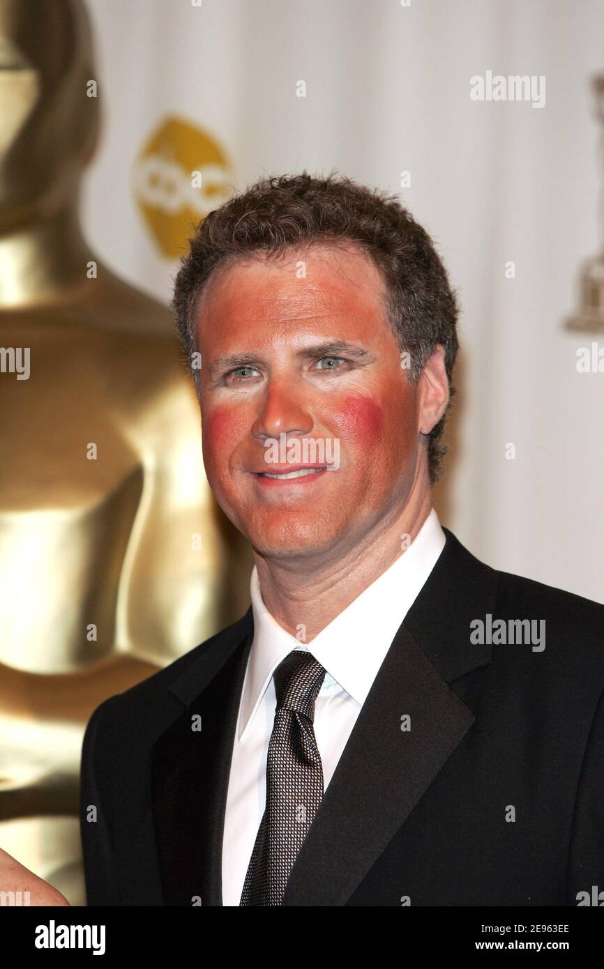 Will Ferrell poses in the Press Room of the 78th Annual Academy Awards ...