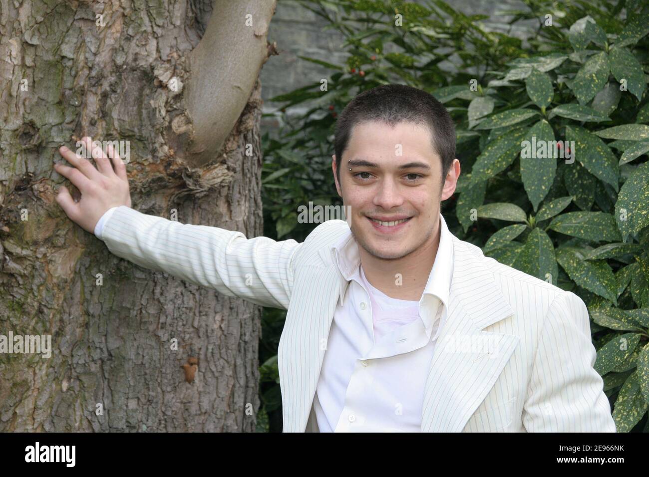 French actor Aurelien Wiik poses outside Flore Garden Hotel in ...