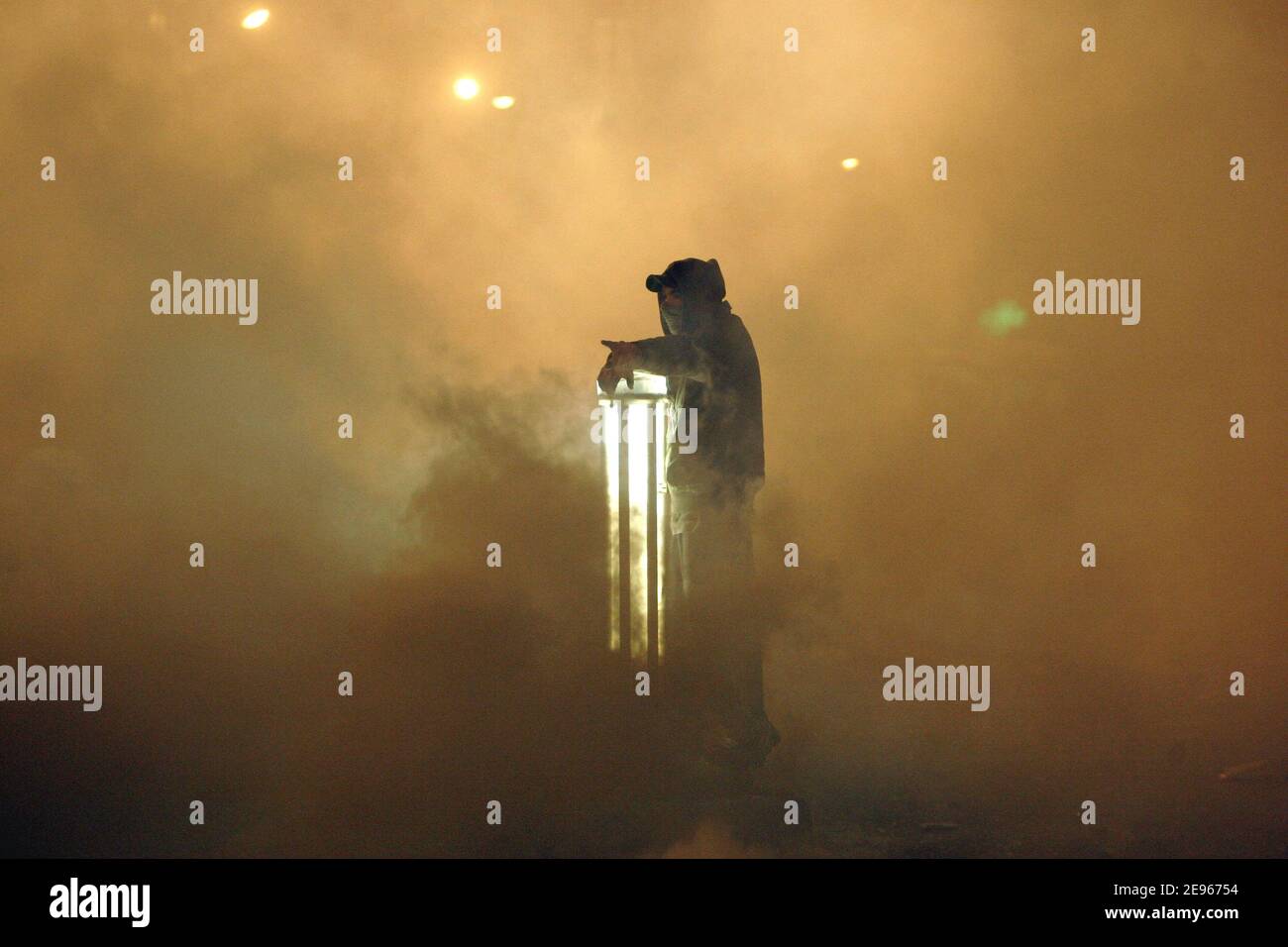 Tear Gas Smoke High Resolution Stock Photography and Images - Alamy