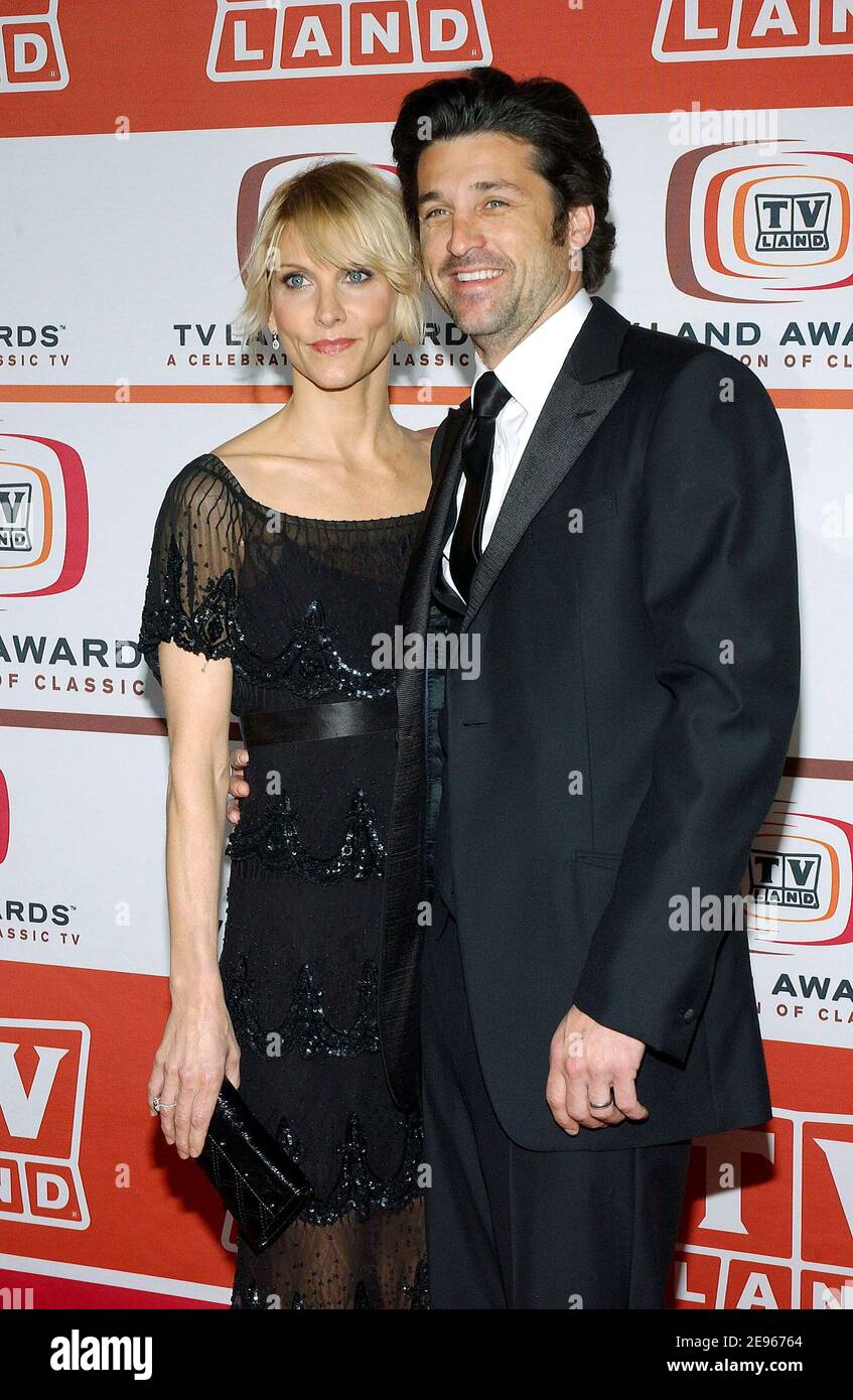 Patrick Dempsey and his wife attend the 2006 TV Land Awards held at the ...