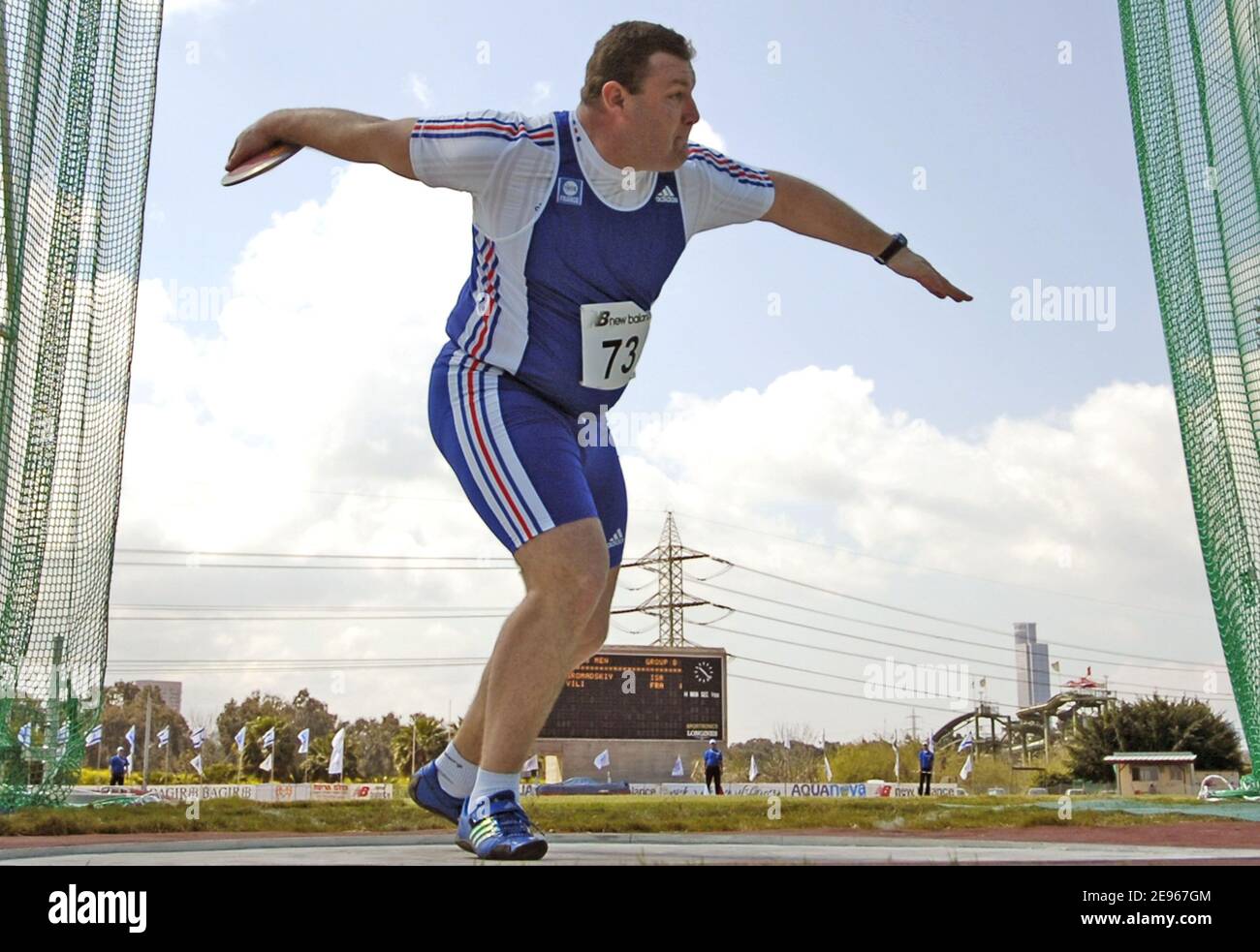 France's Eric Boes competes discus throw men during the European Cup ...