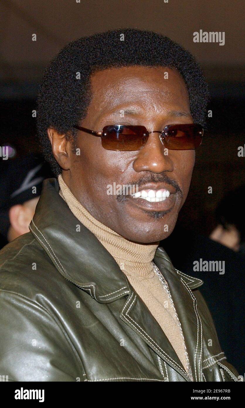 Actor Wesley Snipes arrives at the World Premiere of 'Inside Man', held ...