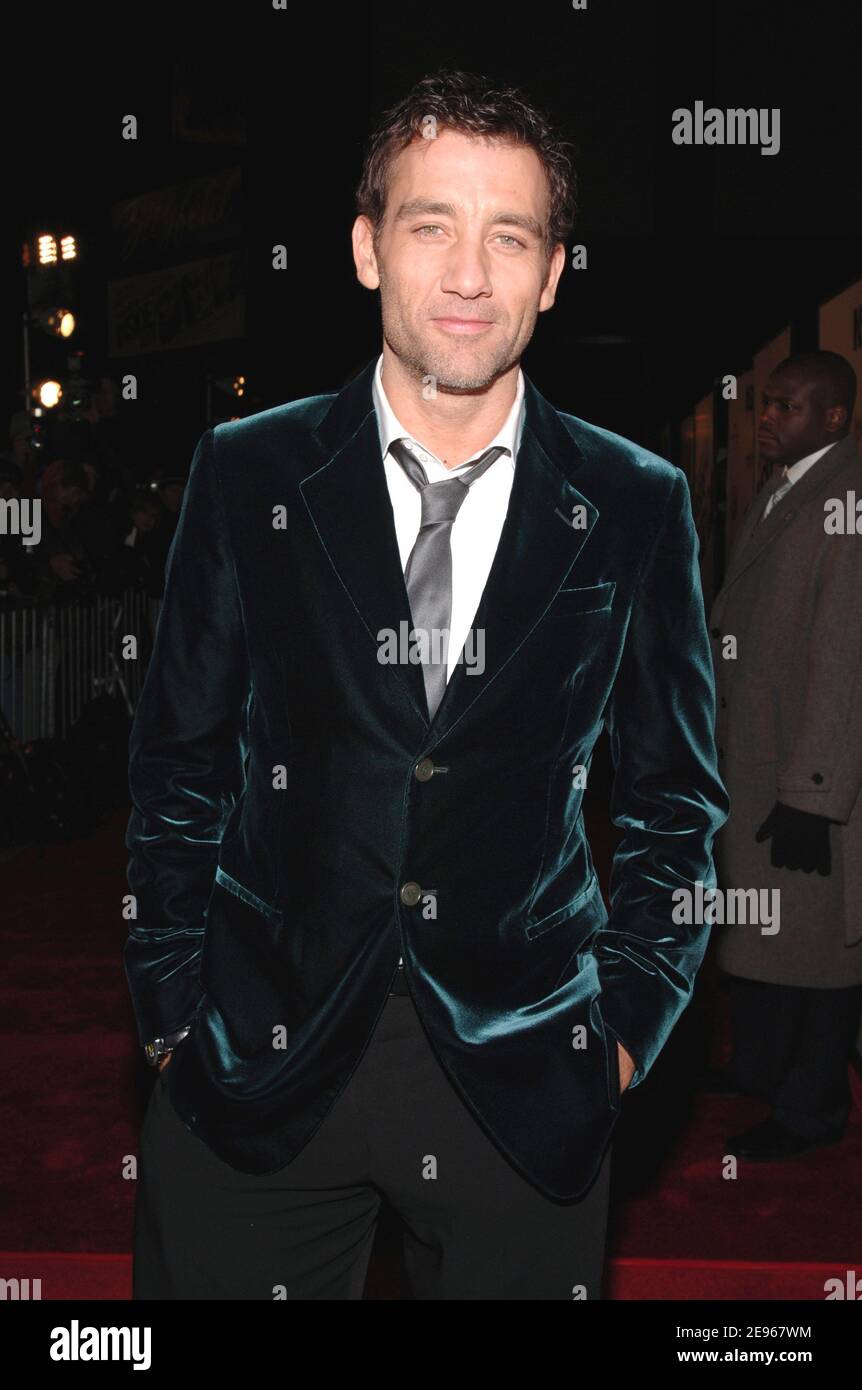 Actor and cast member Clive Owen arrives at the World Premiere of ...