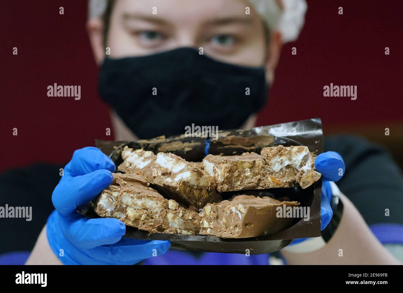 St. Louis, United States. 02nd Feb, 2021. Sales woman Claire Miller ...