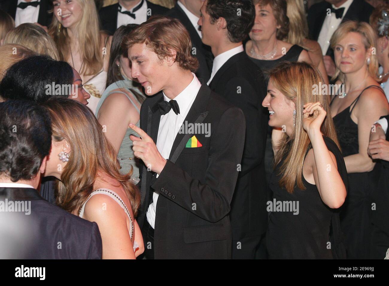 Princess Caroline of Monaco's son Pierre Casiraghi has fun with his ...