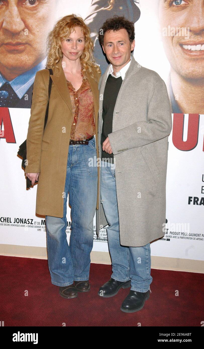 French actors Carole Richert and Daniel Rialet attend the premiere of ...