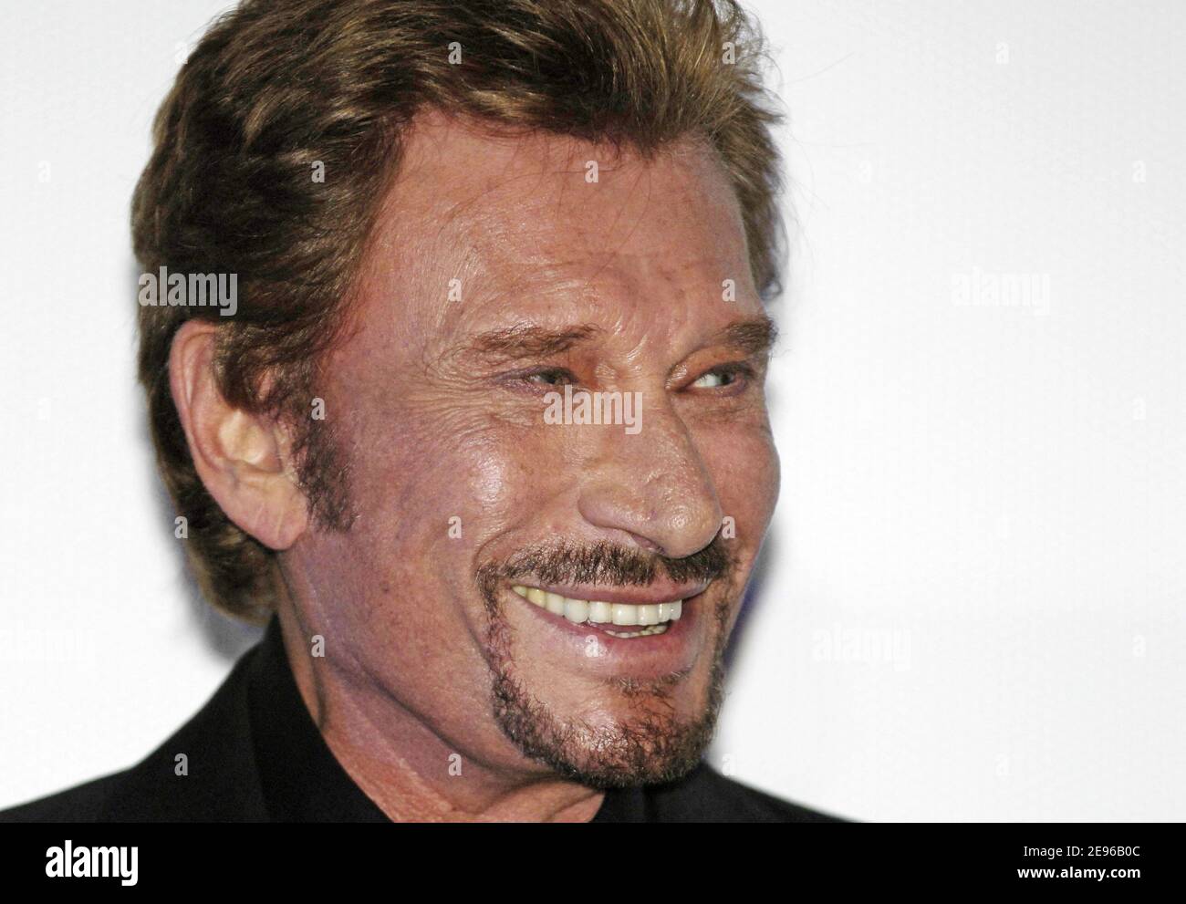 French singer and actor Johnny Hallyday attends the premiere of 'Jean ...