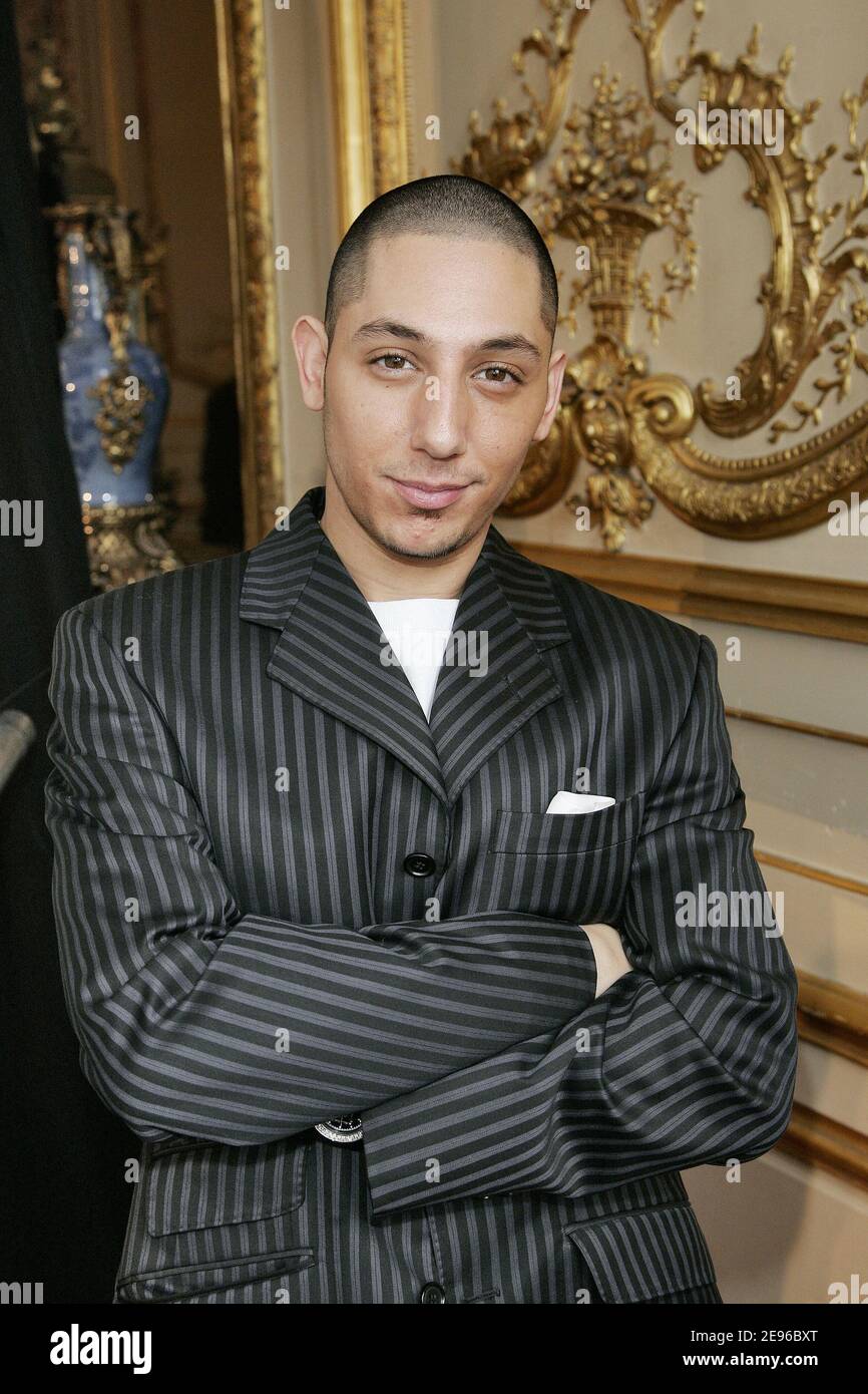 French singer K-maro attends the press conference to present the 18th ...