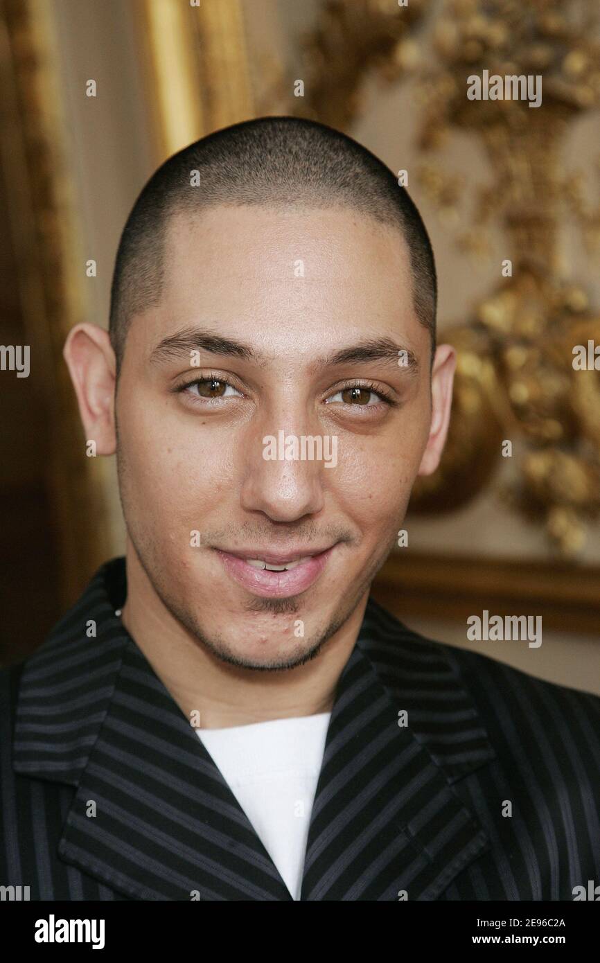 French singer K-maro attends the press conference to present the 18th ...