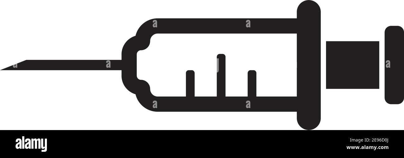 injection medical vector icon illustration Stock Vector Image & Art - Alamy