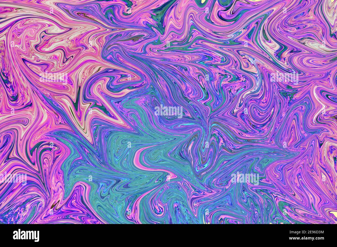 Abstract marble texture with mixed neon colors Stock Photo - Alamy