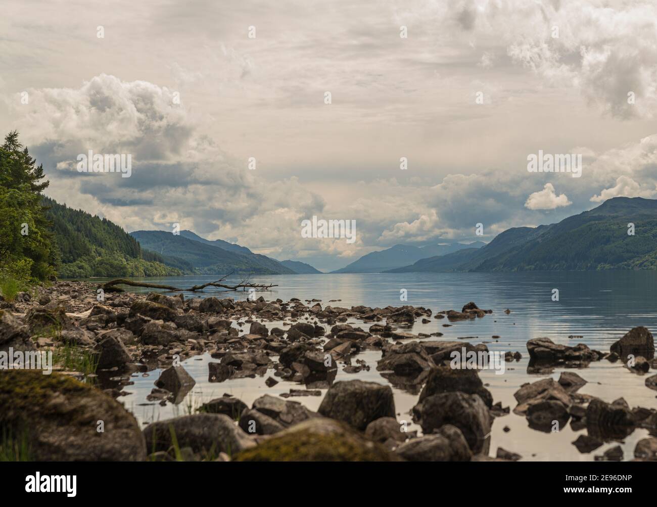 Reflections on loch ness hi-res stock photography and images - Alamy