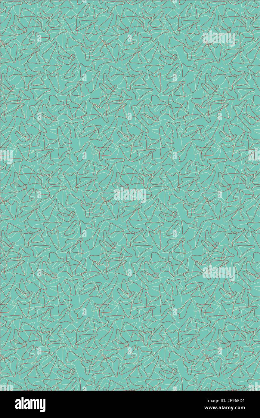 1960s retro vintage seamless pattern. Vector illustration background ...