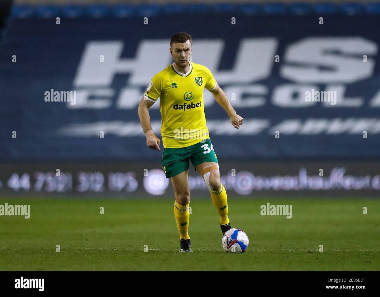 The Den, Bermondsey, London, UK. 2nd Feb, 2021. English Championship ...