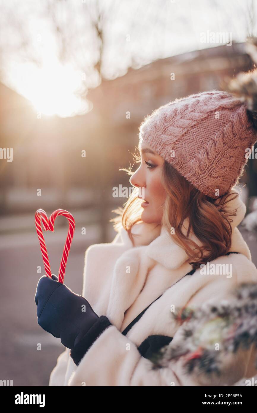 Sugar candy walking stick hi-res stock photography and images - Alamy