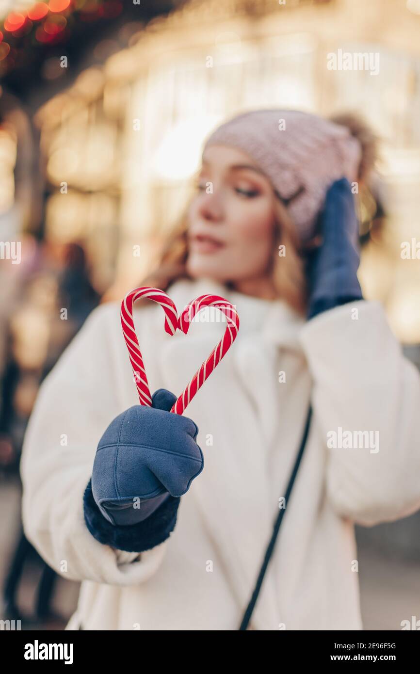 Sugar candy walking stick hi-res stock photography and images - Alamy