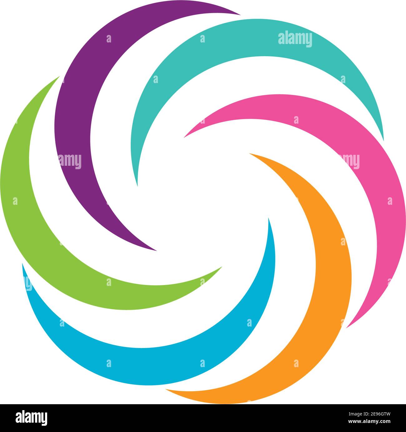 circle logo vector template illustration Stock Vector Image & Art - Alamy