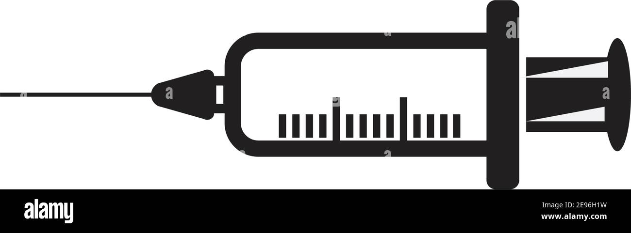 injection medical vector icon illustration Stock Vector Image & Art - Alamy