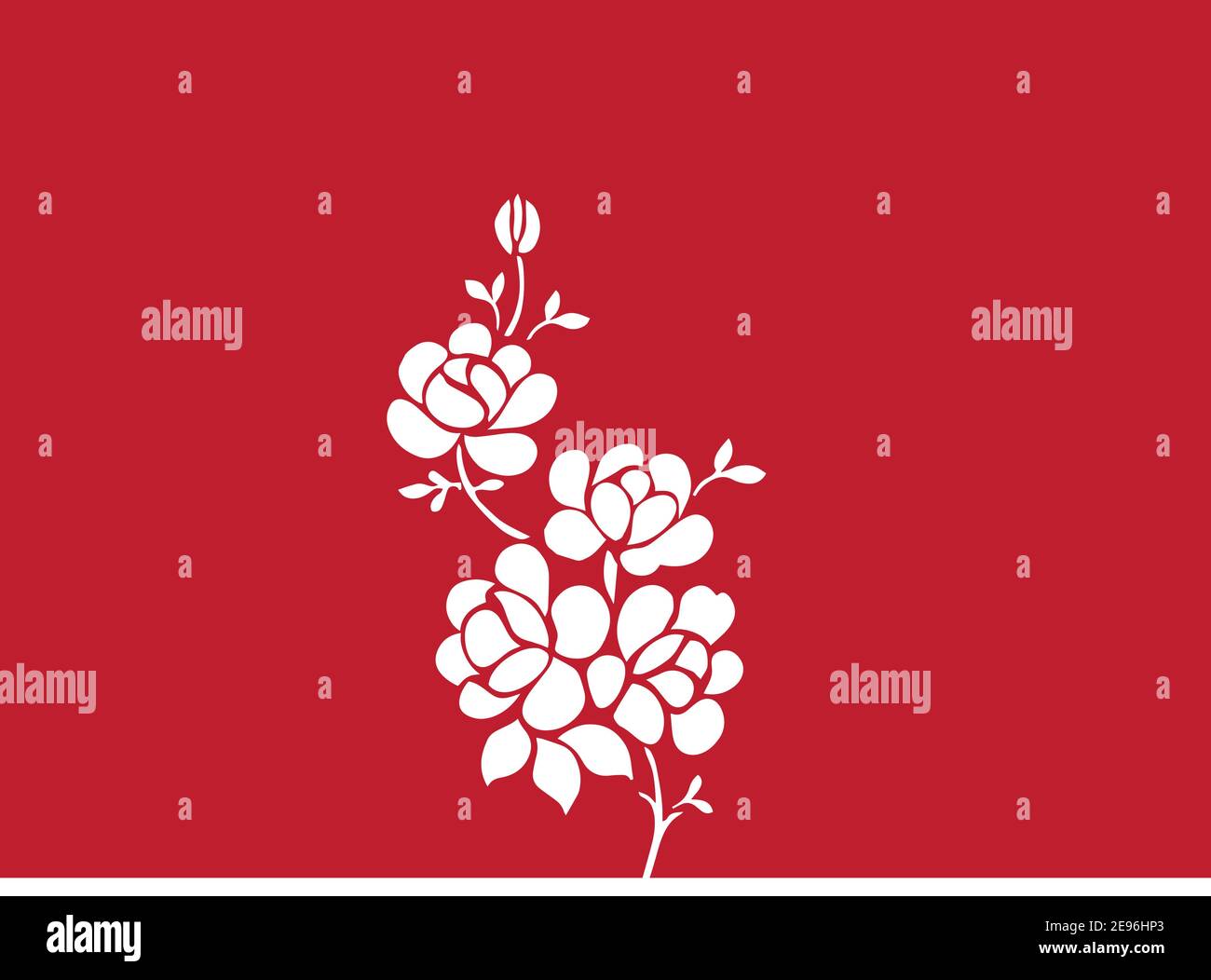 Rose of morocco Stock Vector Images - Alamy