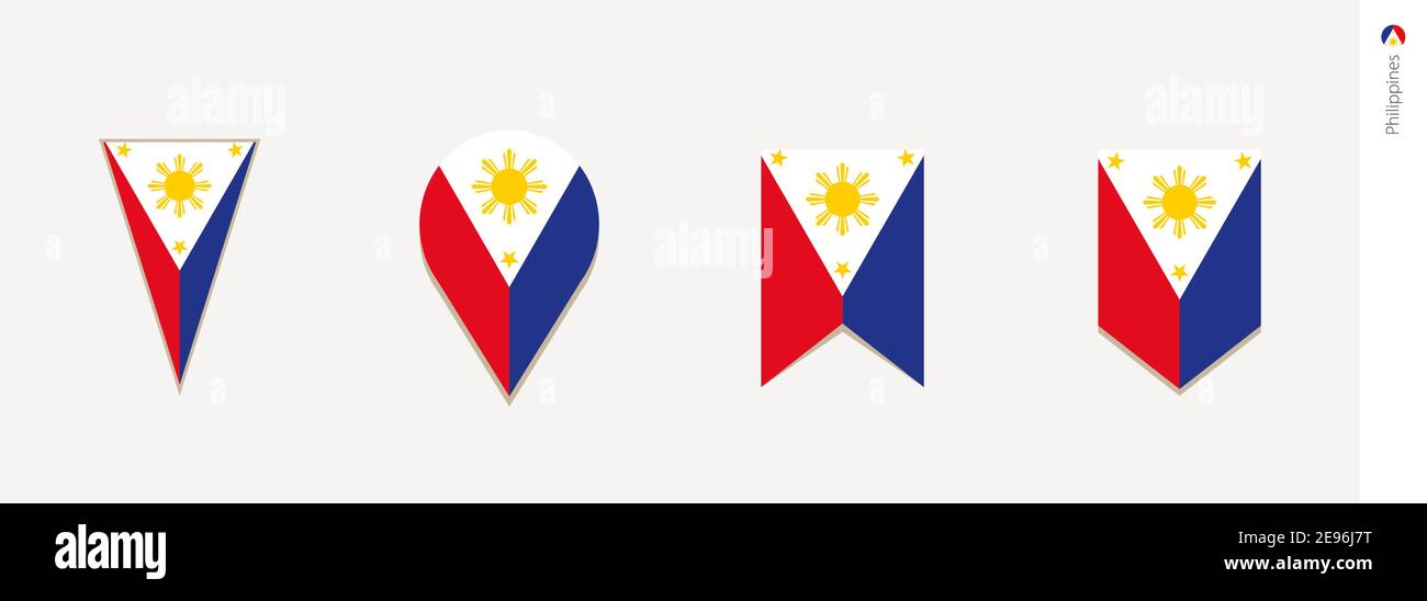Philippines Flag Vertical