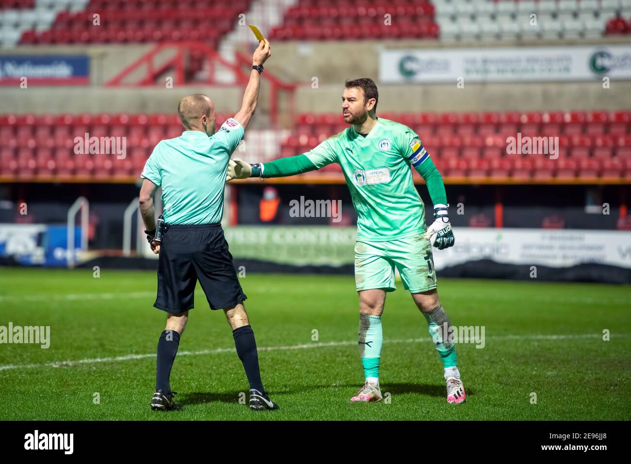 Referee david rock hi-res stock photography and images - Alamy